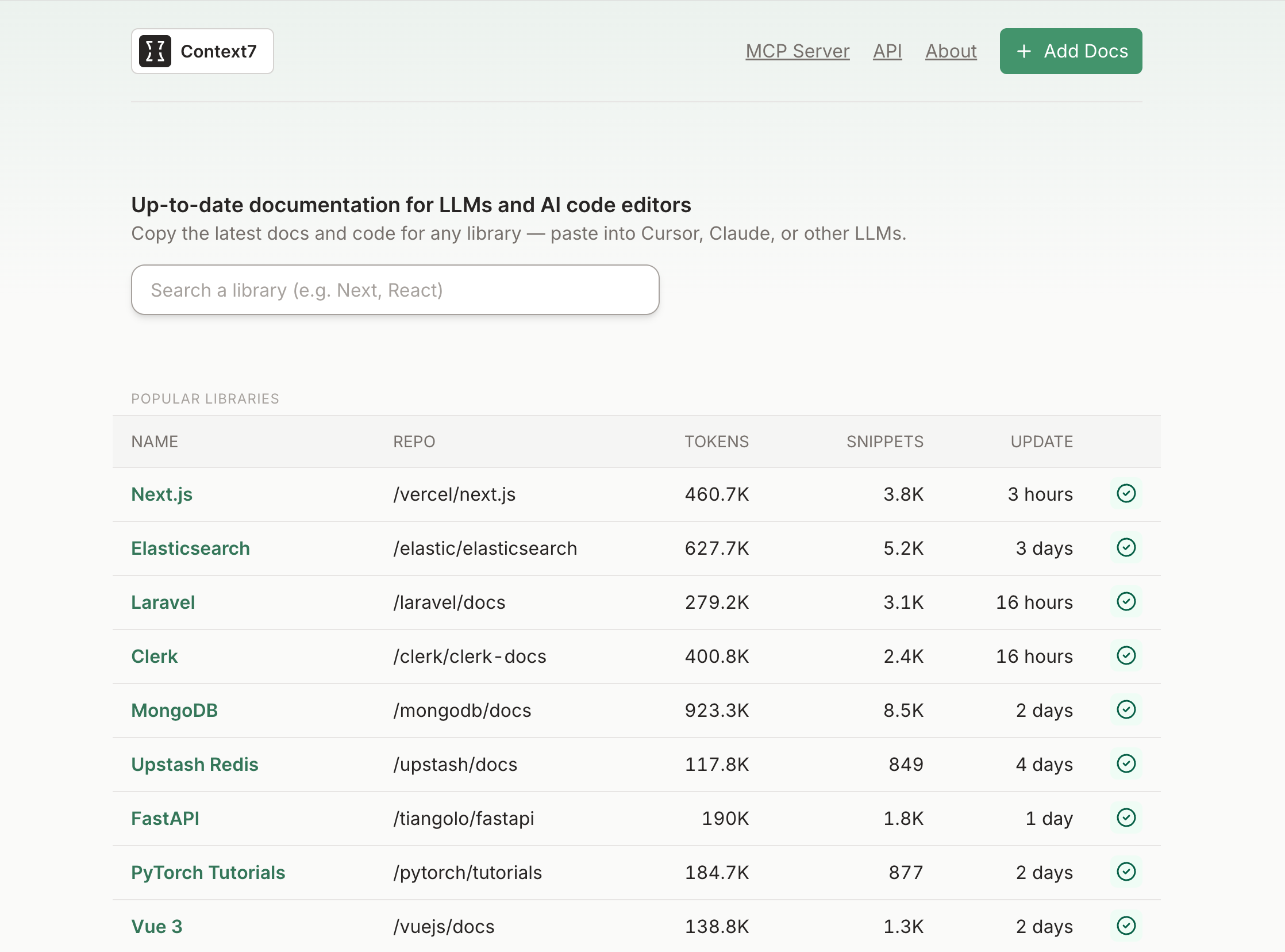 使用 Context7 MCP Server 让 AI 写出靠谱的代码-CSDN博客
