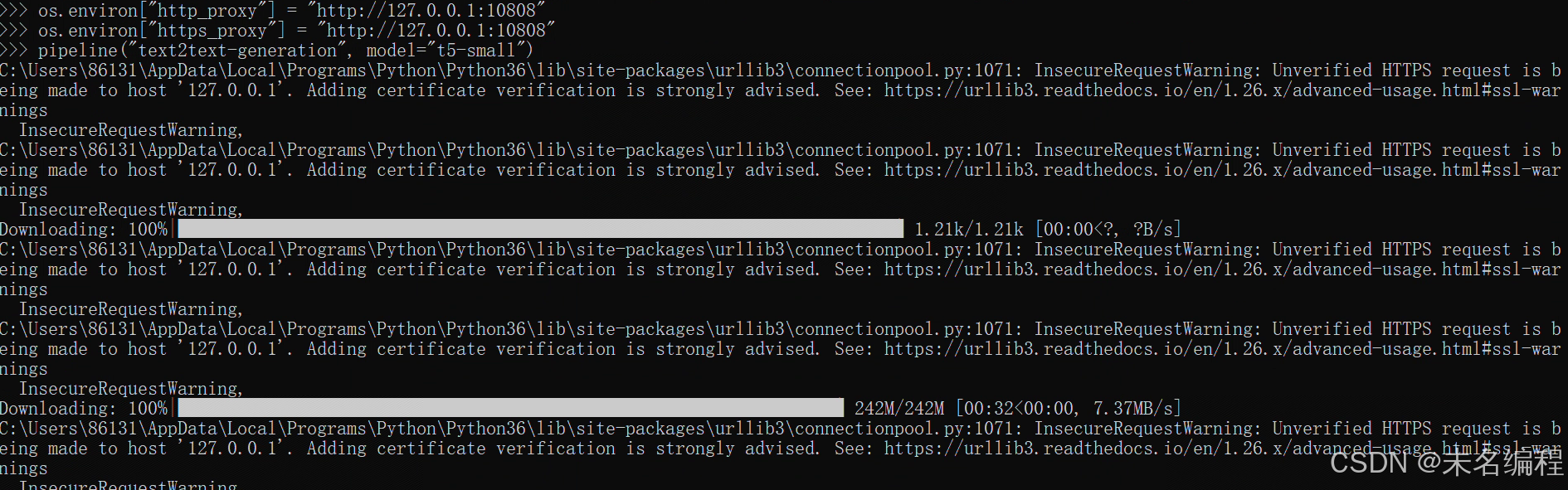 【完美解决】使用huggingface模型遇到网络问题Connection error, and we cannot find the requested files in the ...