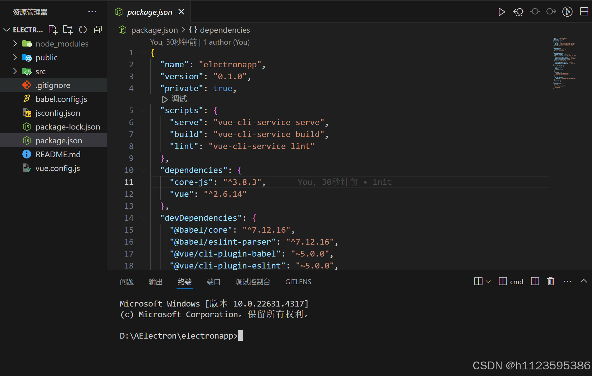 利用vue-cli搭建electron项目_vue搭建一个electroc可视化项目-CSDN博客