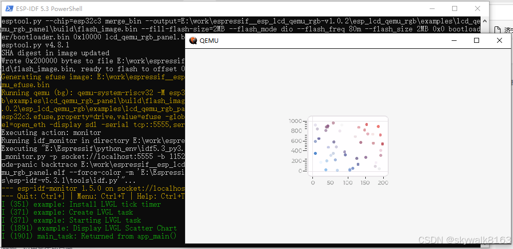 qemu模拟仿真esp32开发板并启动esp_lcd_qemu_rgb图形支持_esp32模拟器-CSDN博客