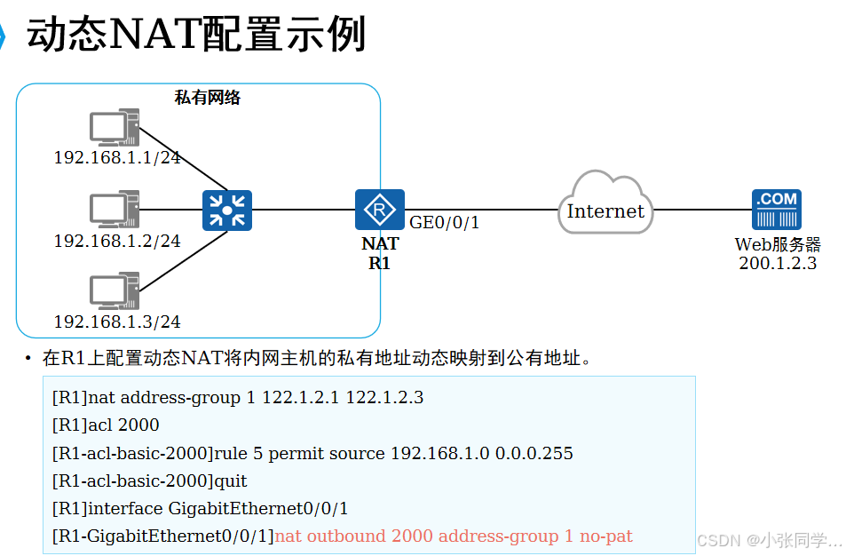 NAT网络地址转换及配置_nat server global-CSDN博客
