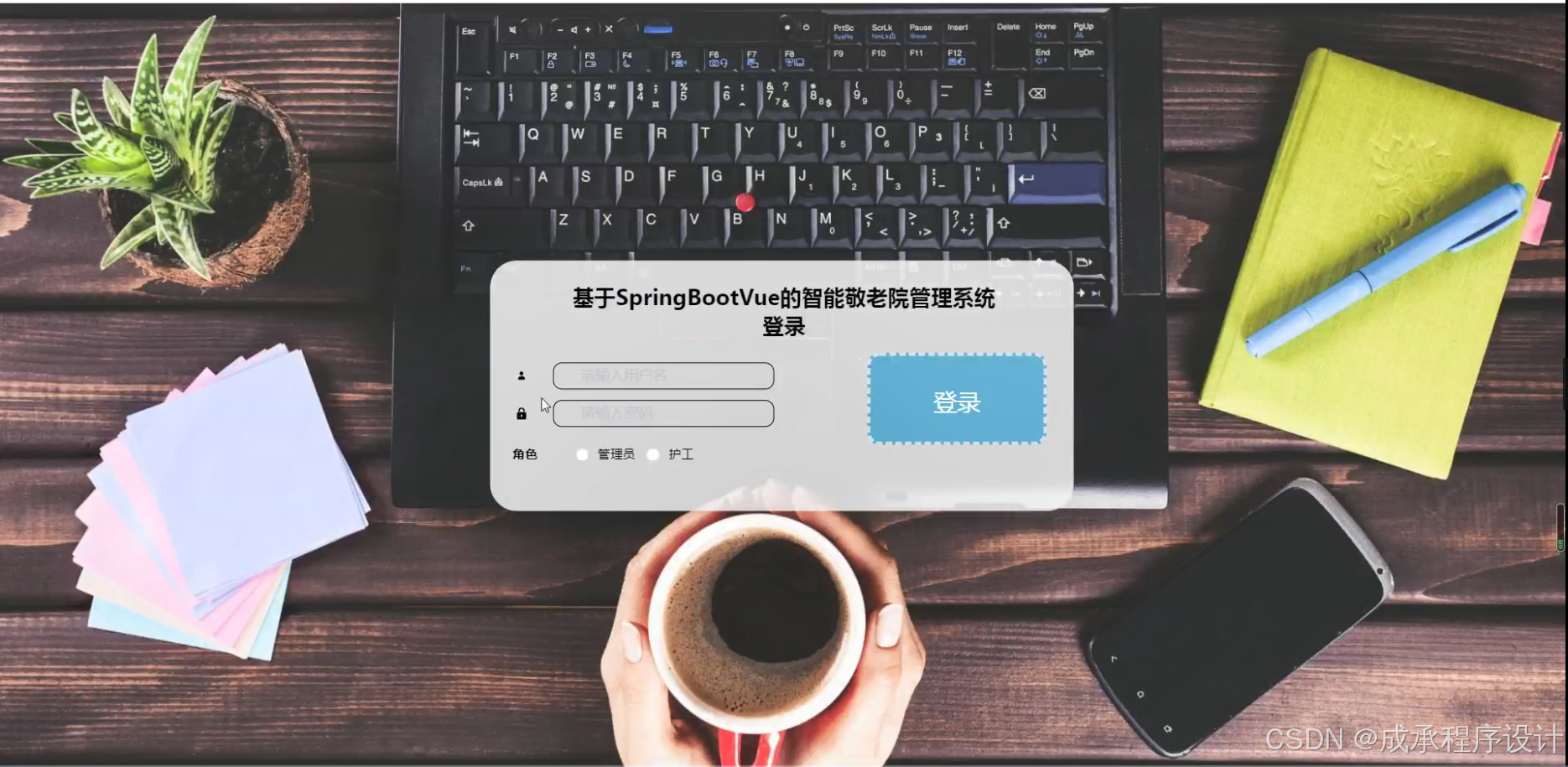 Java计算机毕业设计基于springbootvue的智能敬老院管理系统(开题程序论文)基于spring Boot的敬老院管理系统毕业
