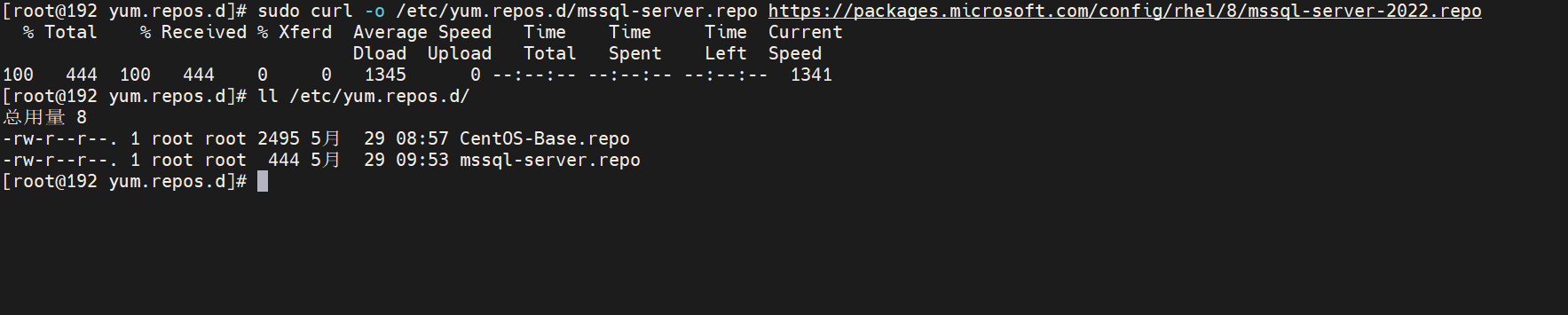 SQLServer【安装篇】02：CentOS 8.0【在线】【离线】安装SQL Server 2022及使用_sqlserver离线安装 ...
