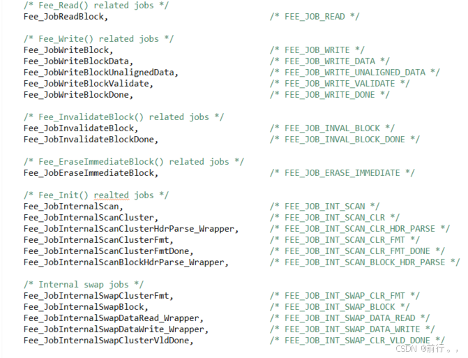 【CP AUTOSAR】Fee(FlashEEPROMEmulation)分析和使用_fee cluster group-CSDN博客