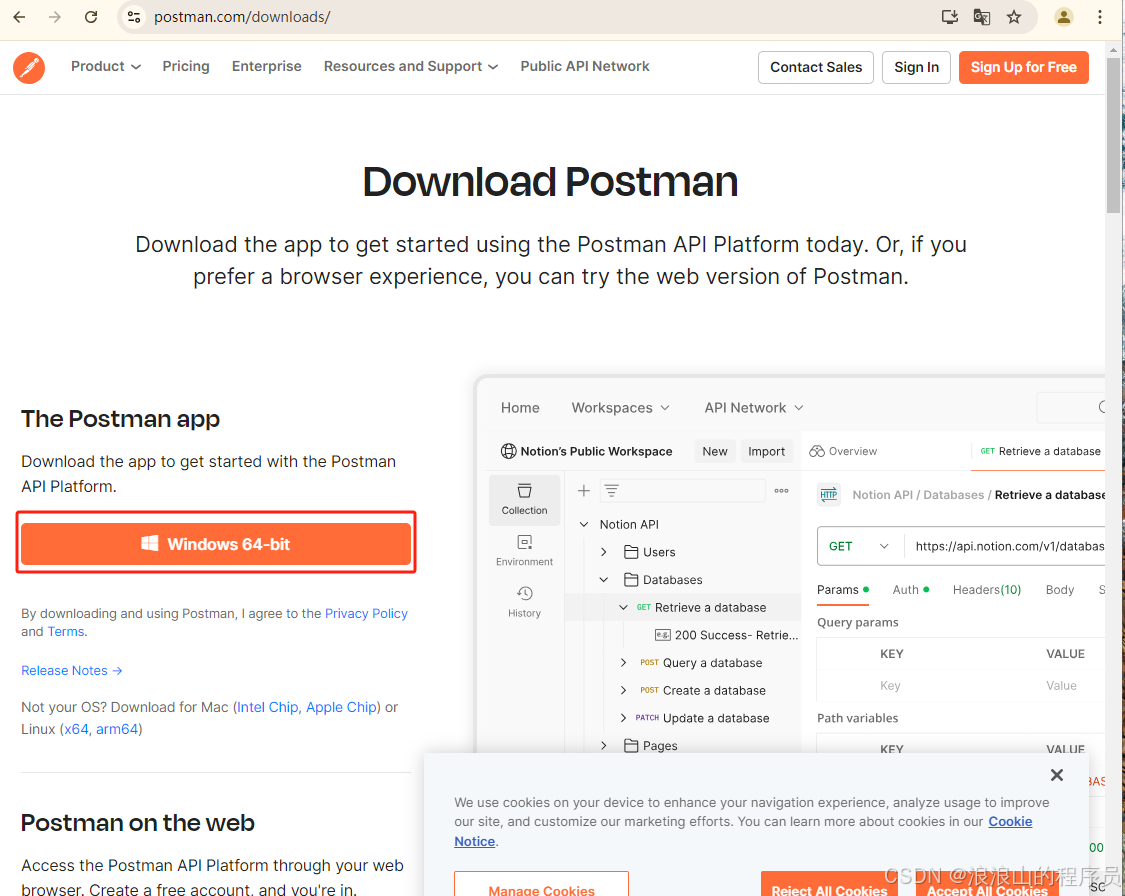 windows环境下安装postman_windows postman-CSDN博客
