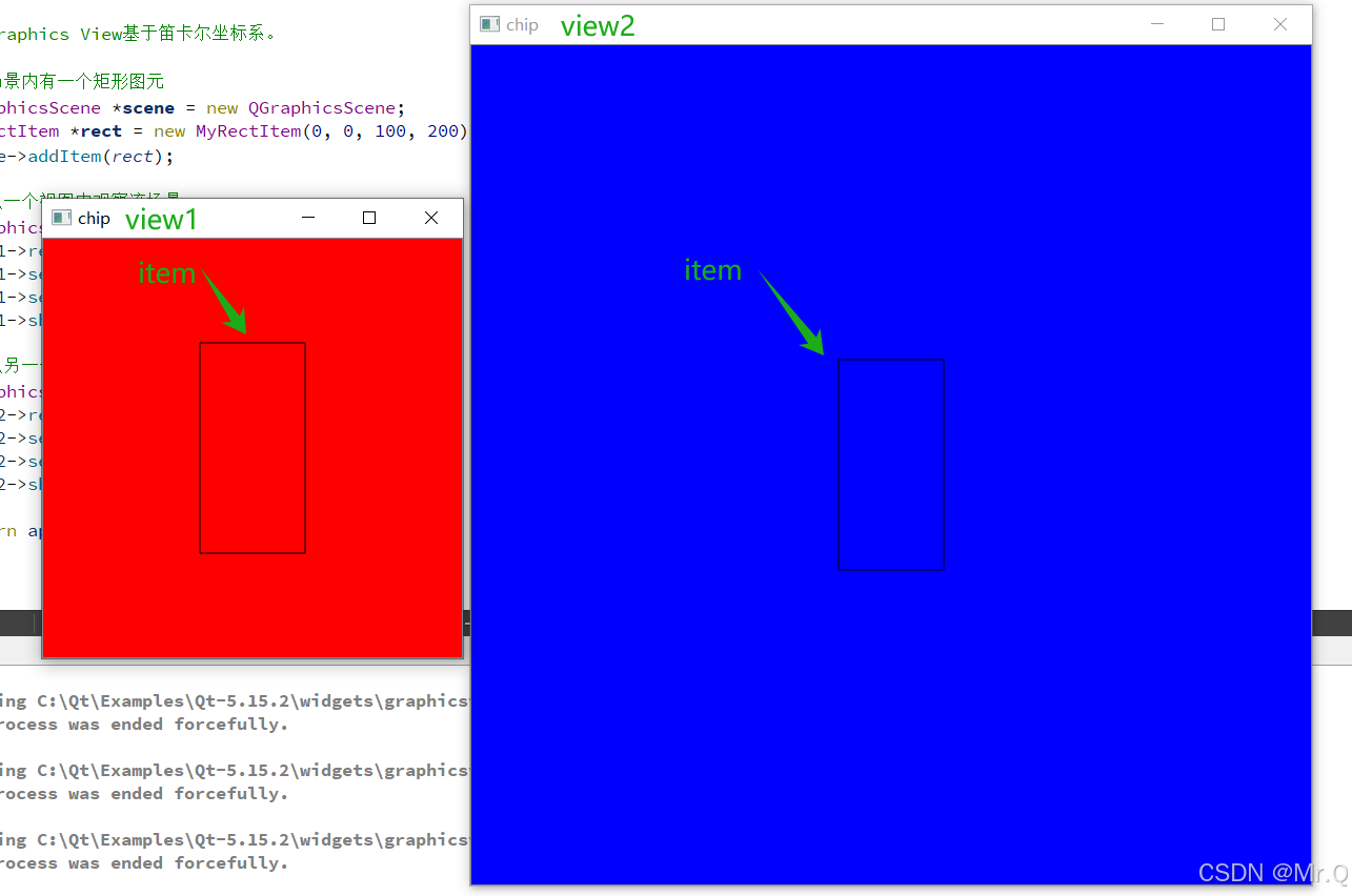 Graphics View 绘图架构_qgraphicsview 设置边界-CSDN博客