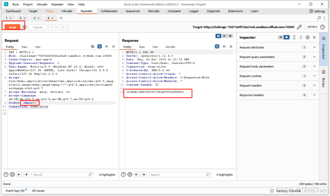 CTFHUB HTTP协议 - cookie_ctfhub cookie-CSDN博客