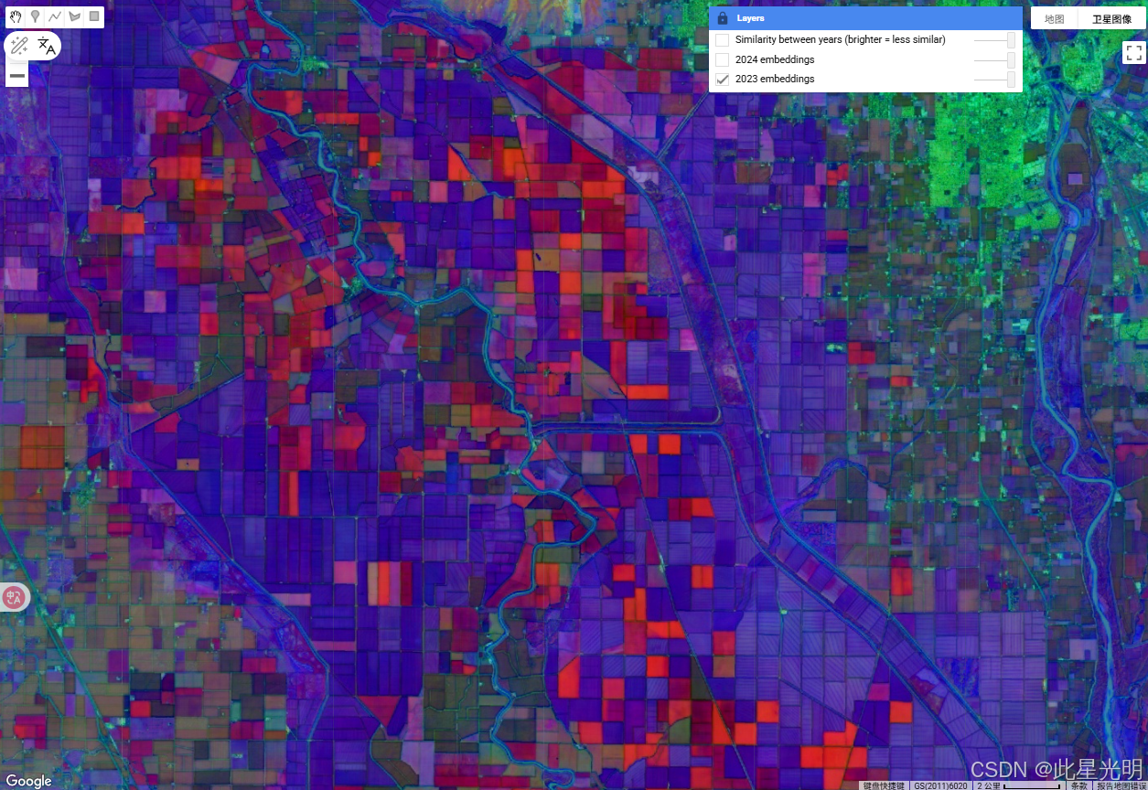 GEE数据集：2017-2024年全球多源遥感数据融合的全新10米数据集（无量纲）Satellite Embedding V1_satellite embedding数据 分类-CSDN博客