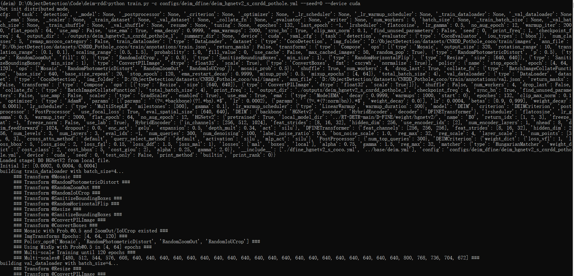 DEIM：在Windows系统下修改训练命令行_note: redirects are currently not supported in win-CSDN博客