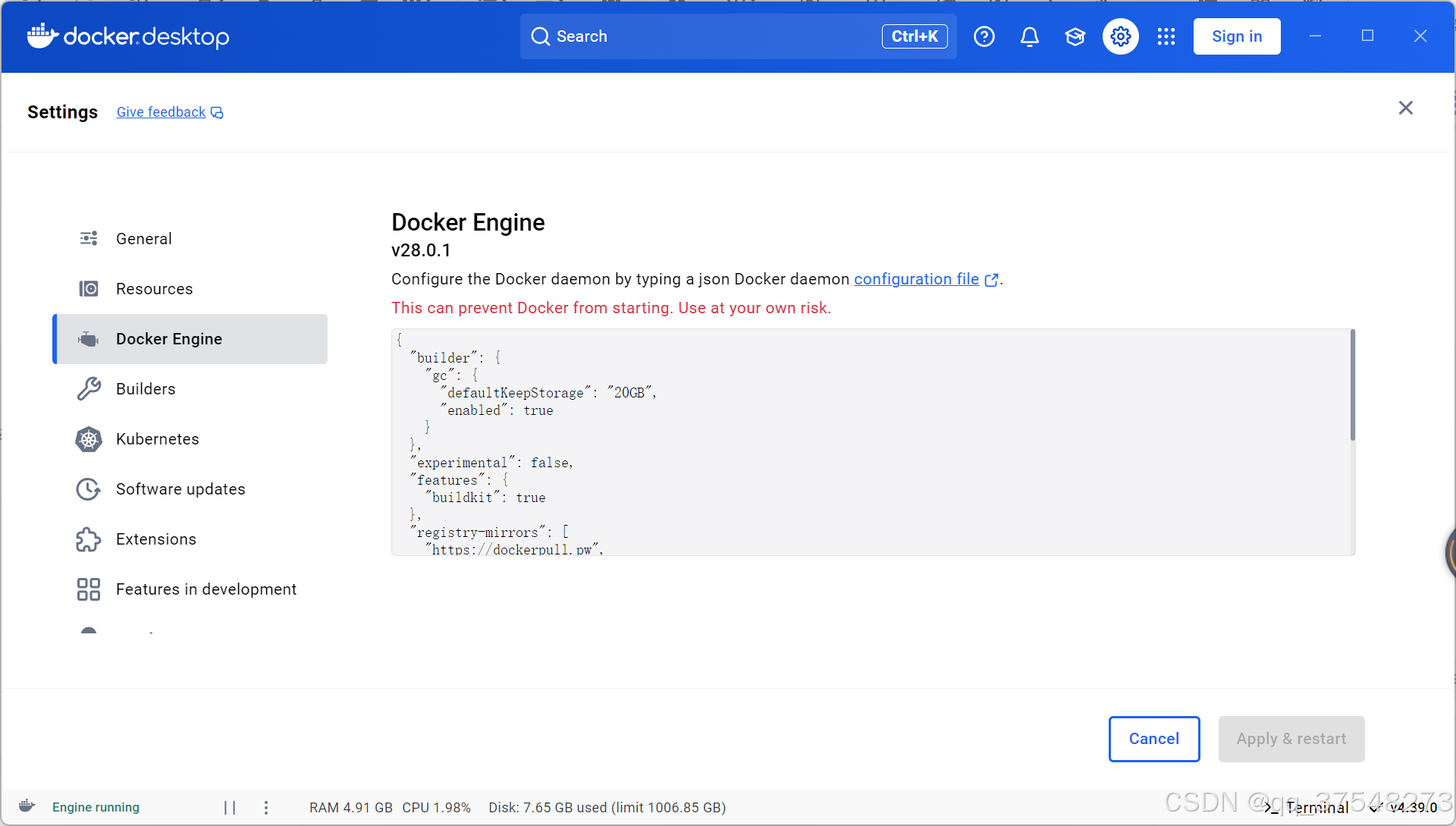window下docker构建dify容器，failed to resolve，报错403_dify 403-CSDN博客