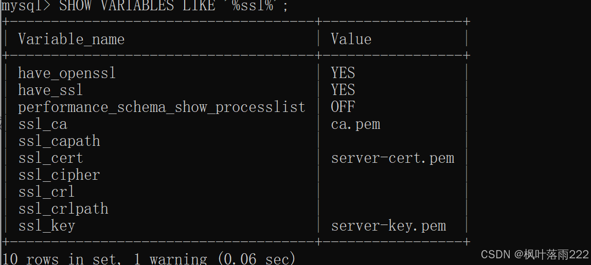 Mysql之SSL加密连接_mysql开启ssl加密-CSDN博客