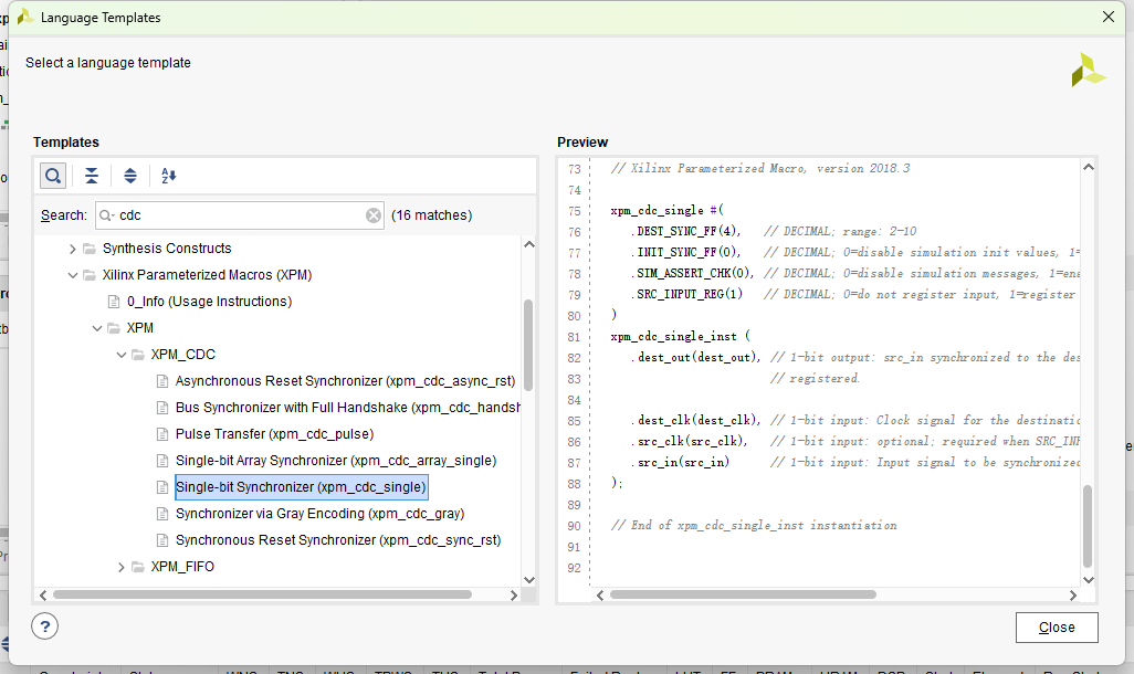 UG974时钟同步原语 XPM_CDC_SINGLE，XPM_CDC_ARRAY_SINGLE_ug974 xilinx-CSDN博客