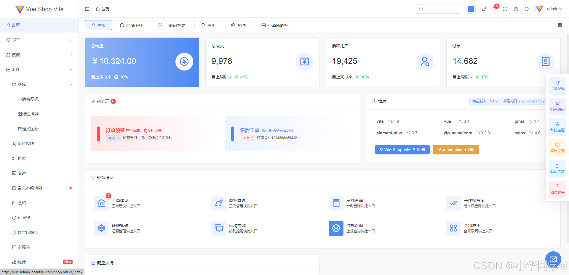Vue Admin Better：GitHub上最好看的后台管理模版，为你打造高效便捷的后台管理系统-CSDN博客