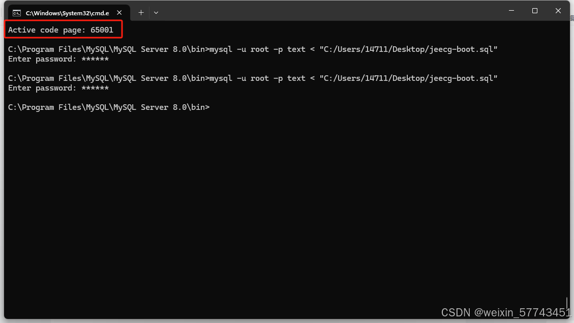 我从 navicat 中导出的 sql 文件在 cmd、daeaver 中报字符集错误_navicat导出sql文件在dbeaver-CSDN博客