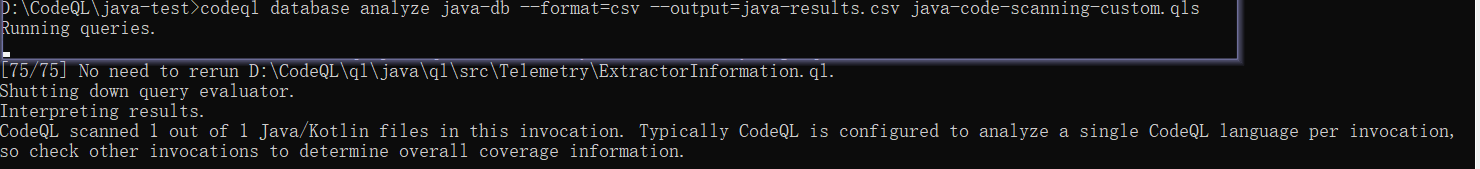 Java代码安全检测：CodeQL静态分析工具完整教程_codeql database create时忽略maven错误-CSDN博客