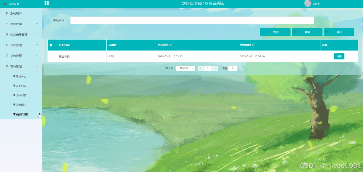 SSM农产品商城系统-毕业设计源码24341-CSDN博客