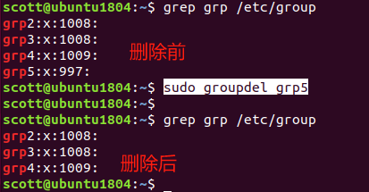 Linux常用命令32——groupdel删除用户组_linux删除用户group-CSDN博客