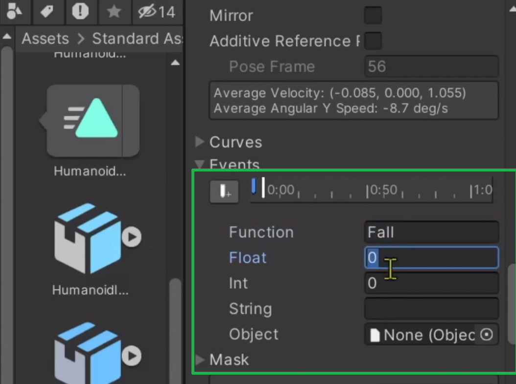 Unity3D 使用代码在动画片段中添加事件_unity animation event-CSDN博客