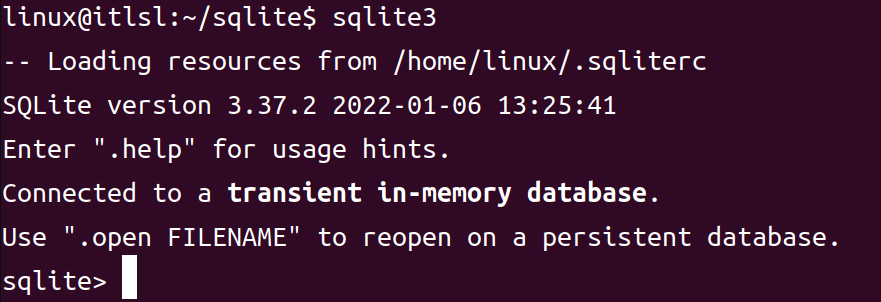 Linux系统上sqlite3的使用linux Sqlite Csdn博客