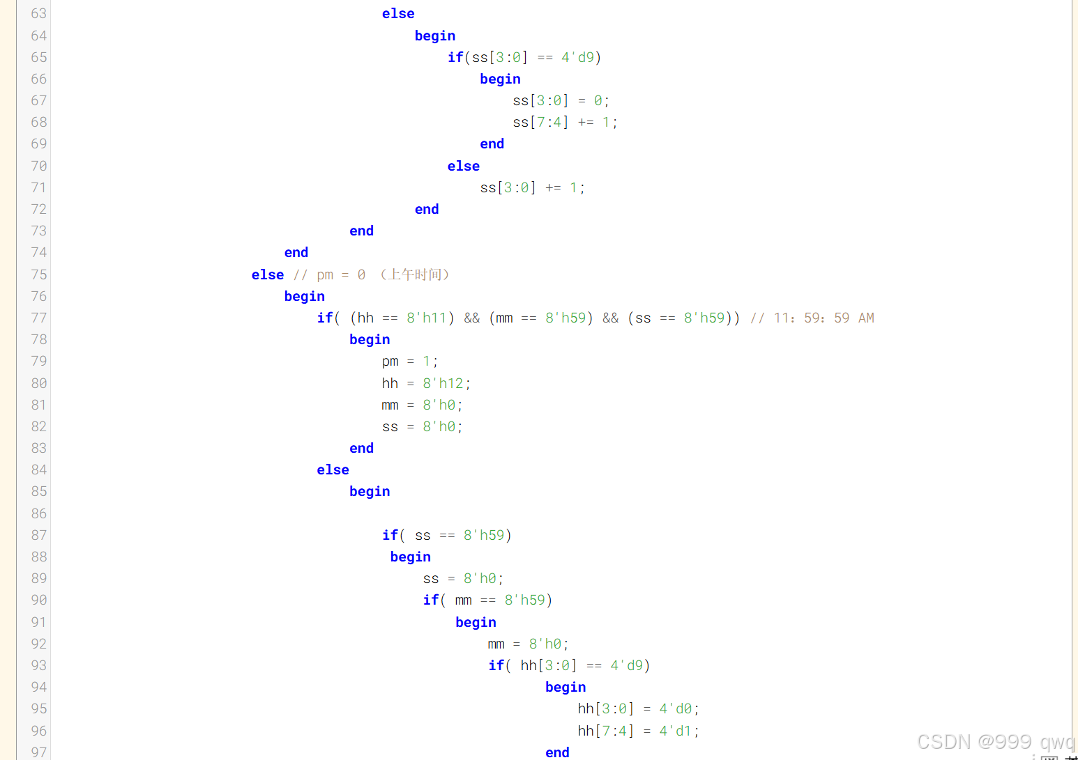 Hdlbits练习14 - 12-hour clock ( Count clock )-CSDN博客