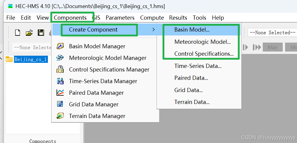 【水文模型专题】HEC-HMS：利用ArcGIS及HEC-HMS进行水文分析（自用暂存）_hec-geohms-CSDN博客