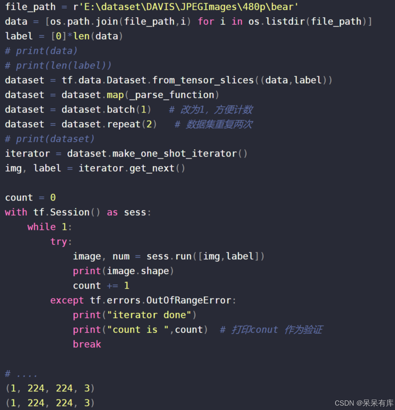 tensorflow一些参数的详细讲解分享（tensorflow1的哦）_with tf.gradienttape() as tape:-CSDN博客