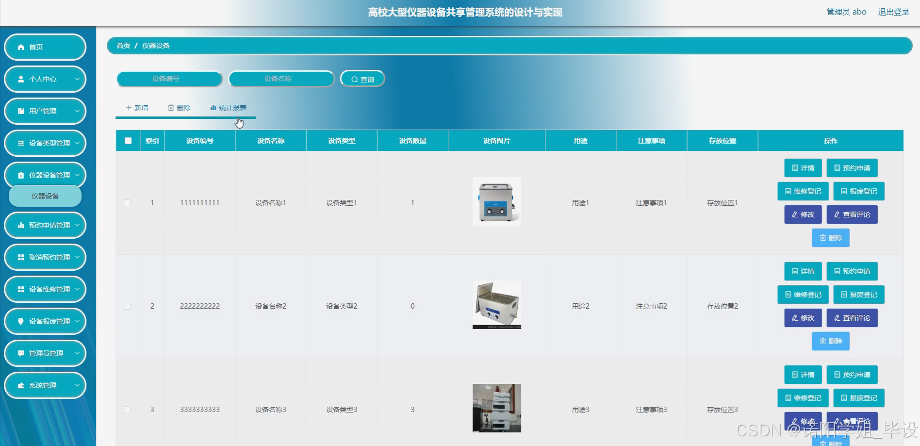Springboot毕设 高校大型仪器设备共享管理系统的设计与实现程序论文宜搭搭建检测机构仪器管理系统开发教学 Csdn博客