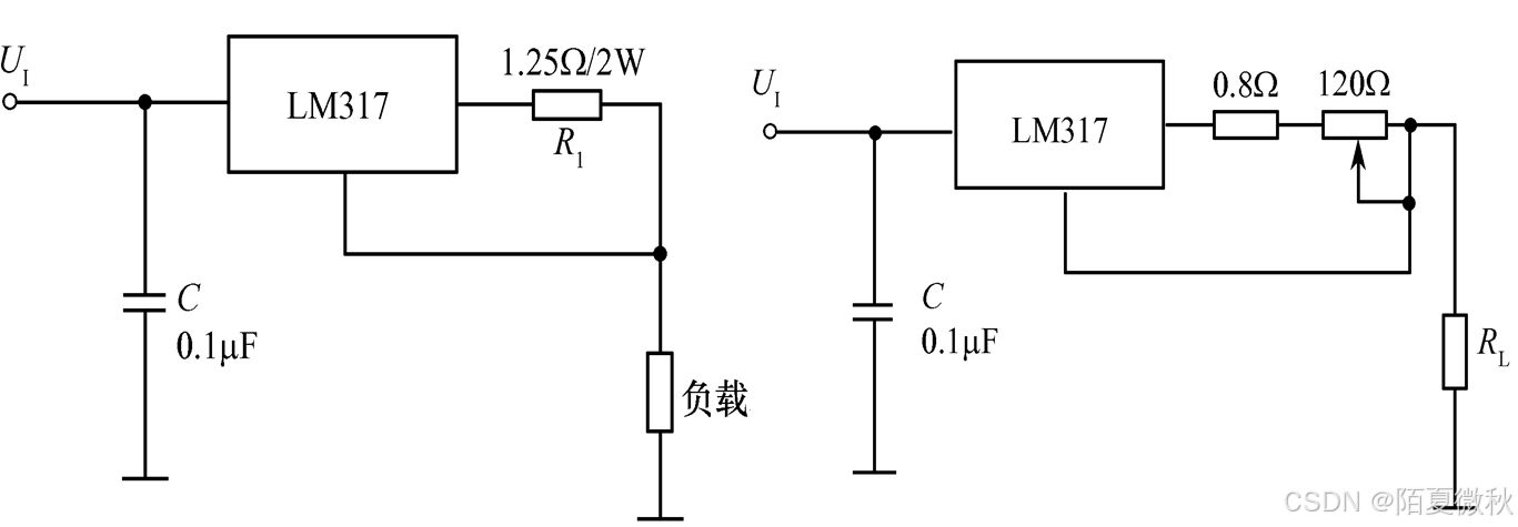 电源基础02 线性稳压器、直流稳压电源、78xx、79xx、LM317三端固定、可调；输入输出保护、恒流源等_线性稳压电路-CSDN博客