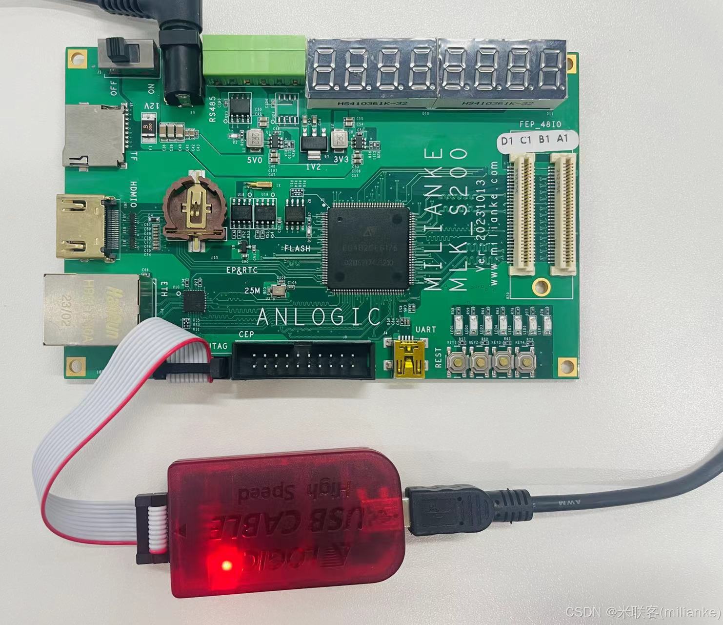 [米联客-安路-EG4D] FPGA基础篇连载-01 软件工具环境搭建_al-link驱动-CSDN博客