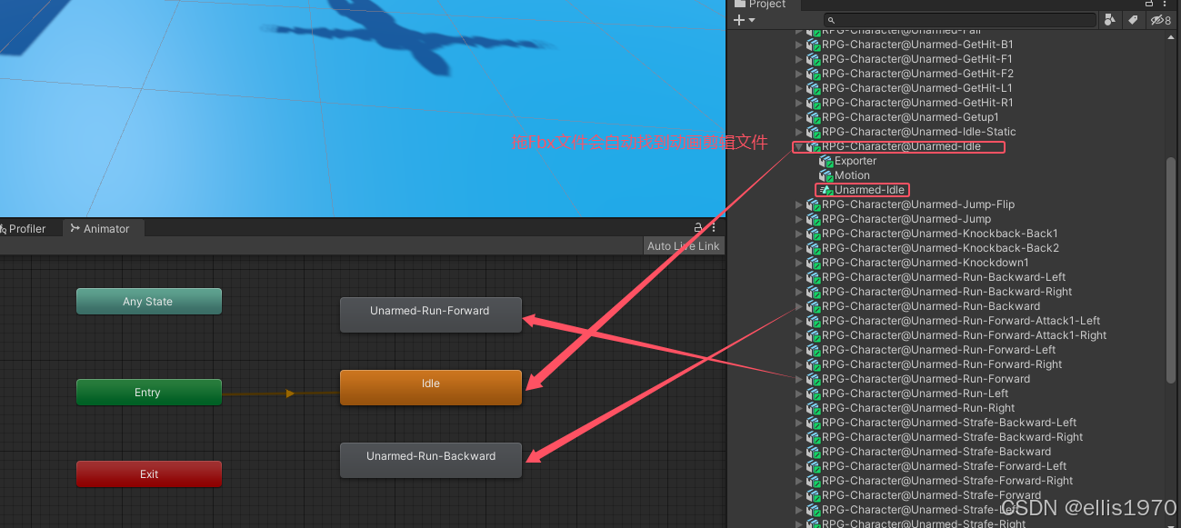 u3d动画系统一【动画基础工作流+Animator视图】_unity3d动画系统-CSDN博客