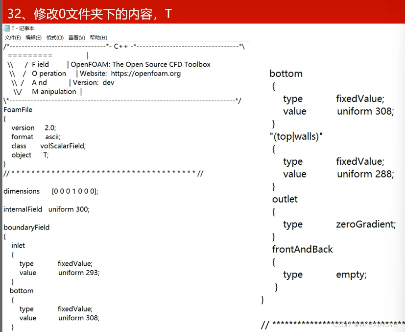 田东 Openfoam基础入门8学习笔记openfoam Nut文件 Csdn博客