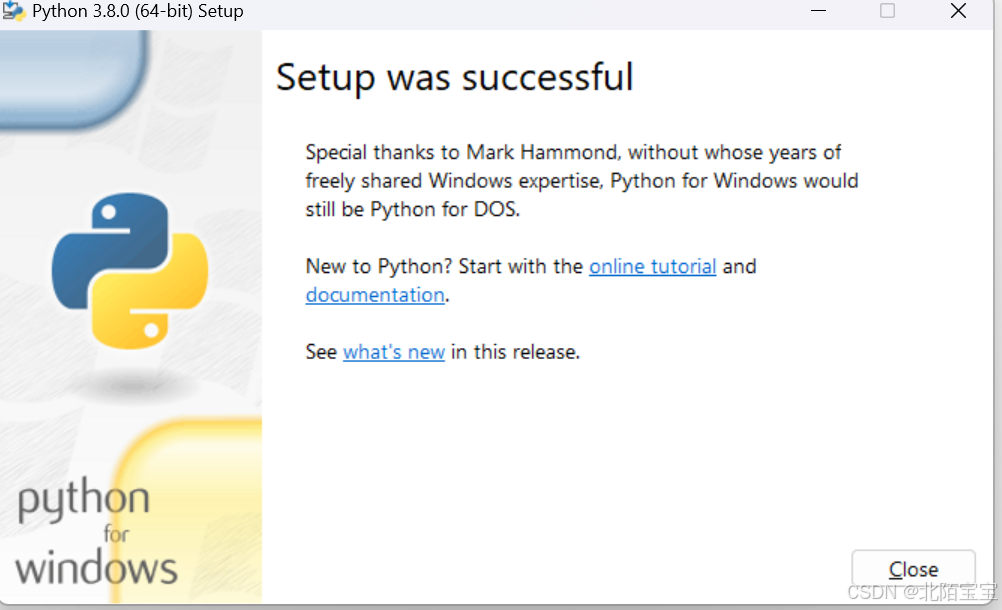 Python基础3.8.0版本环境安装_python3.8.0-CSDN博客