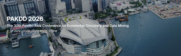 PAKDD 2026 征稿火热开启！-CSDN博客