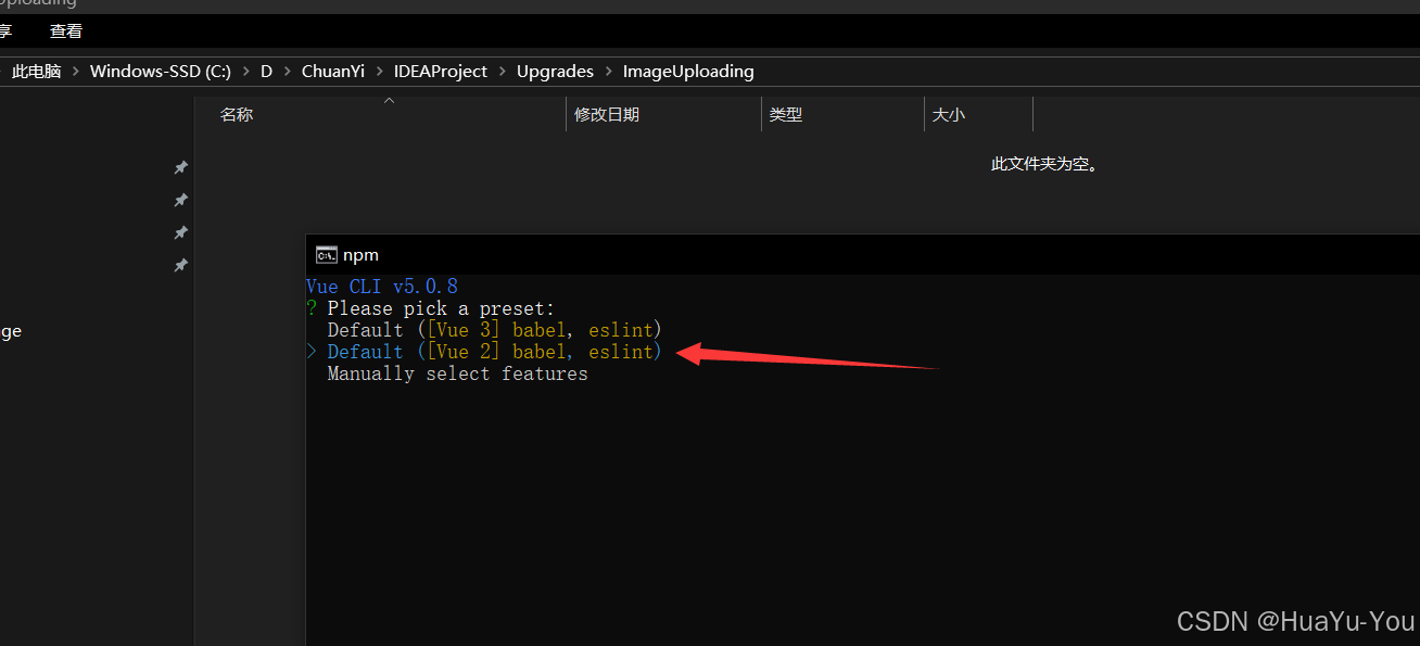 创建Vue2项目_vue create创建vue2项目-CSDN博客