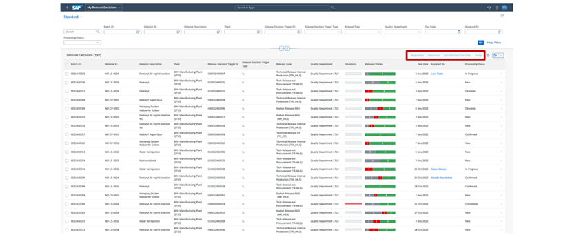 Analyzing the Key Features of SAP Batch Release Hub for Life Sciences ...