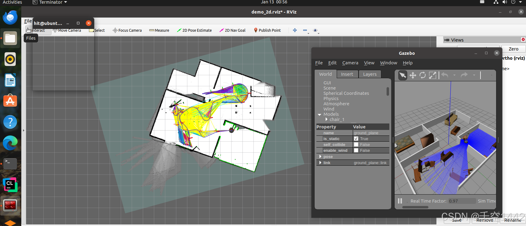 ros1 Noetic下运行cartographer算法进行2d建图_cartographer ros1-CSDN博客