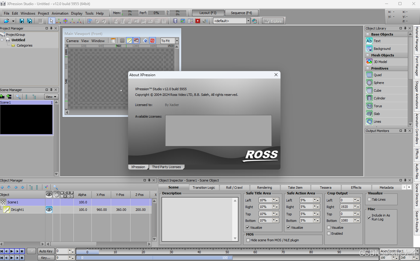 直播工作室版本：XPression Studio 12.0-CSDN博客