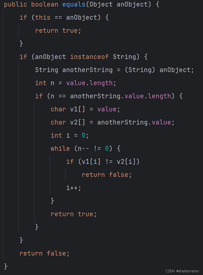 String类的equals()的作用和源代码解读_string.equals()-CSDN博客
