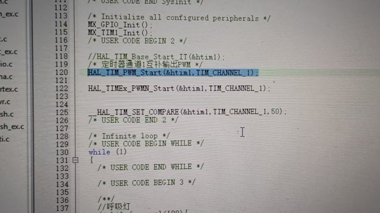 【stm32/CubeMX、HAL库】嵌入式实验六：定时器(2)|PWM输出_hal ch1n-CSDN博客