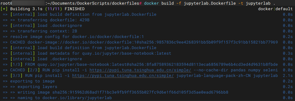 Jupyterlab Docker部署_docker部署jupyterlab-CSDN博客
