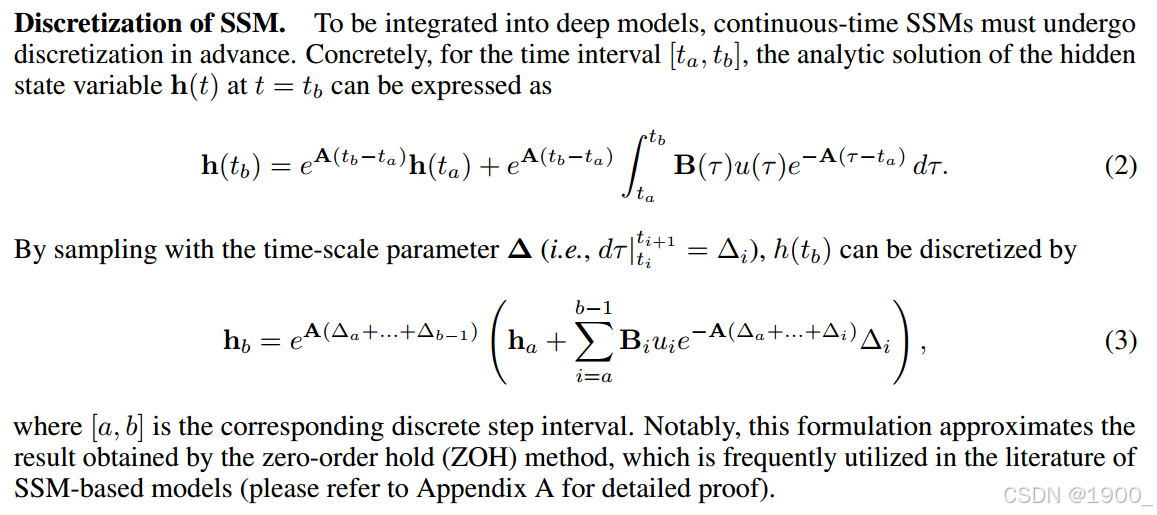【论文解读】VMamba: Visual State Space Model-CSDN博客