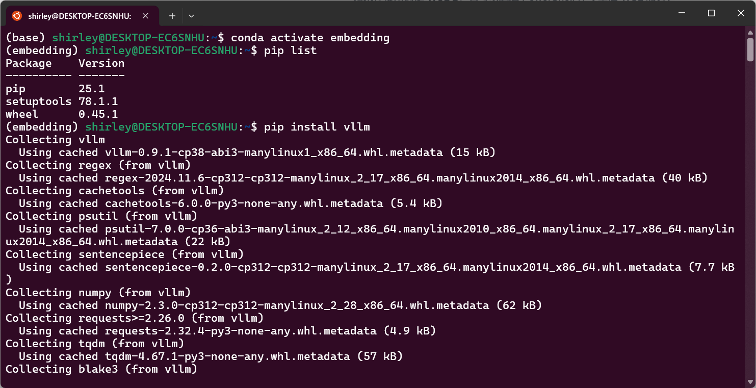 Window环境下使用VLLM高效推理框架本地部署模型_vllm windows-CSDN博客