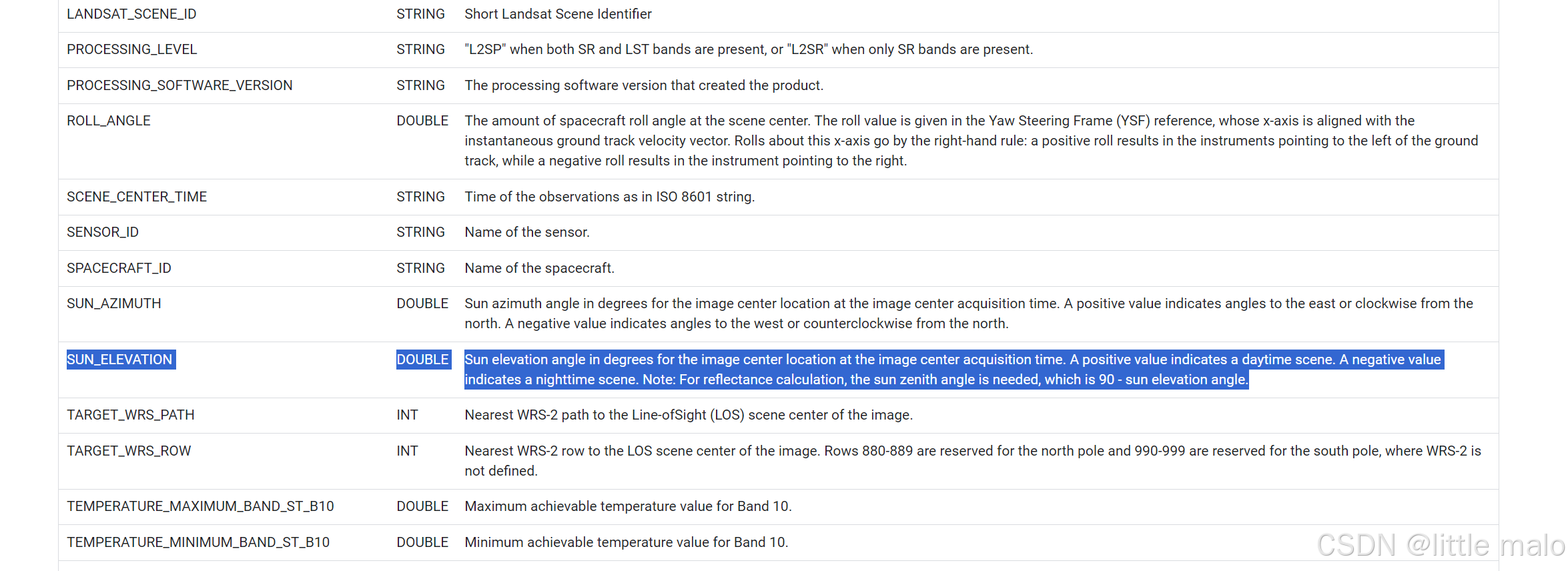 GEE（python版）批量提取landsat T1 C2 L2影像的太阳高度角或太阳天顶角_landsat的观测天顶角-CSDN博客
