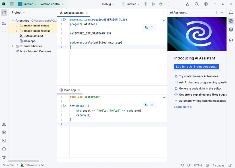 现代C++ CMake 指南 - 3 主流 IDE 中的 CMake 应用_cmake ide-CSDN博客