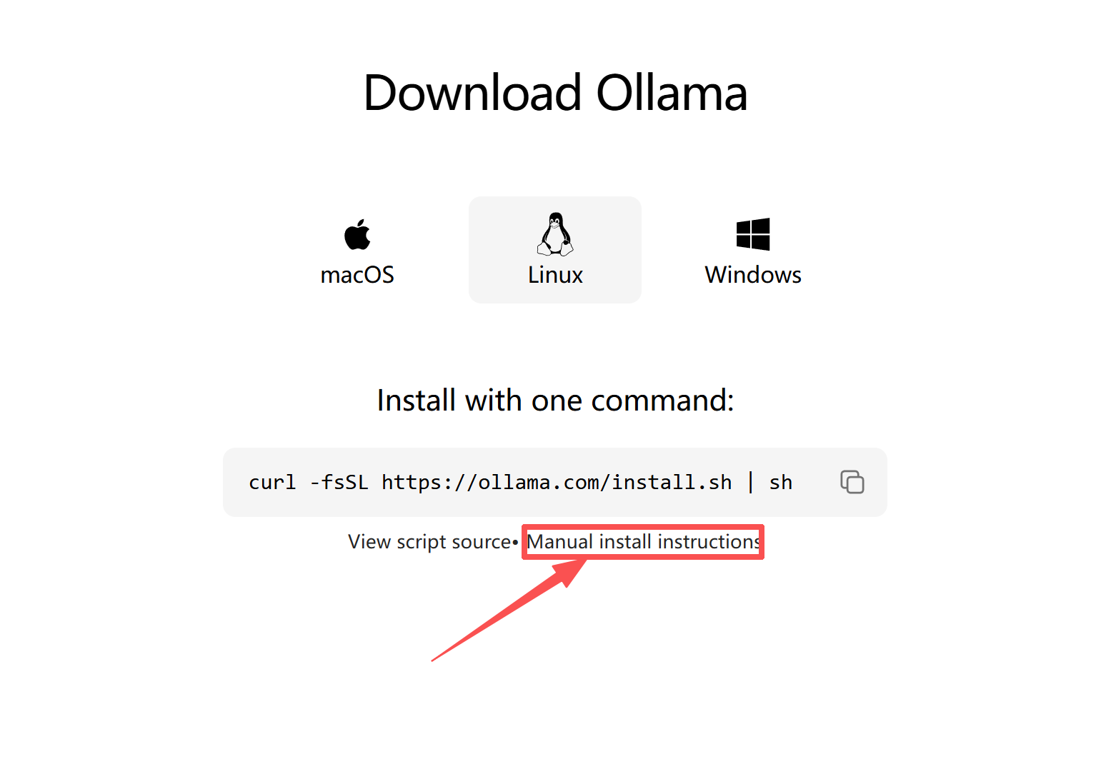 ollama在linux服务器上的模型存储路径替换、版本更新、服务无法自启动问题，windows代理堵塞交流问题（未完_ollama manual install instructions ...