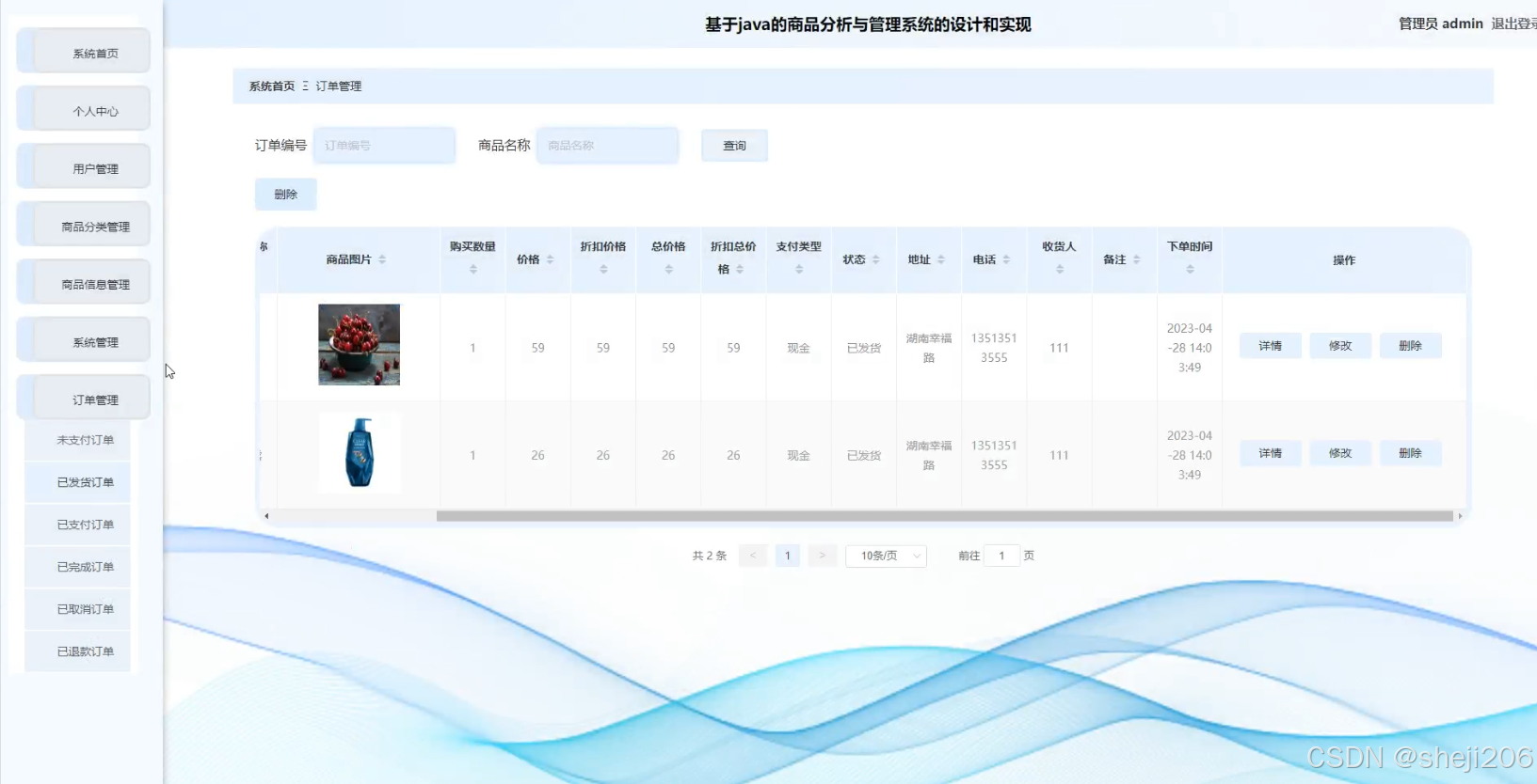 Pythonflask计算机毕业设计基于的商品分析与管理系统的设计和实现(程序开题论文)商品参数查询系统的设计与实现 Csdn博客