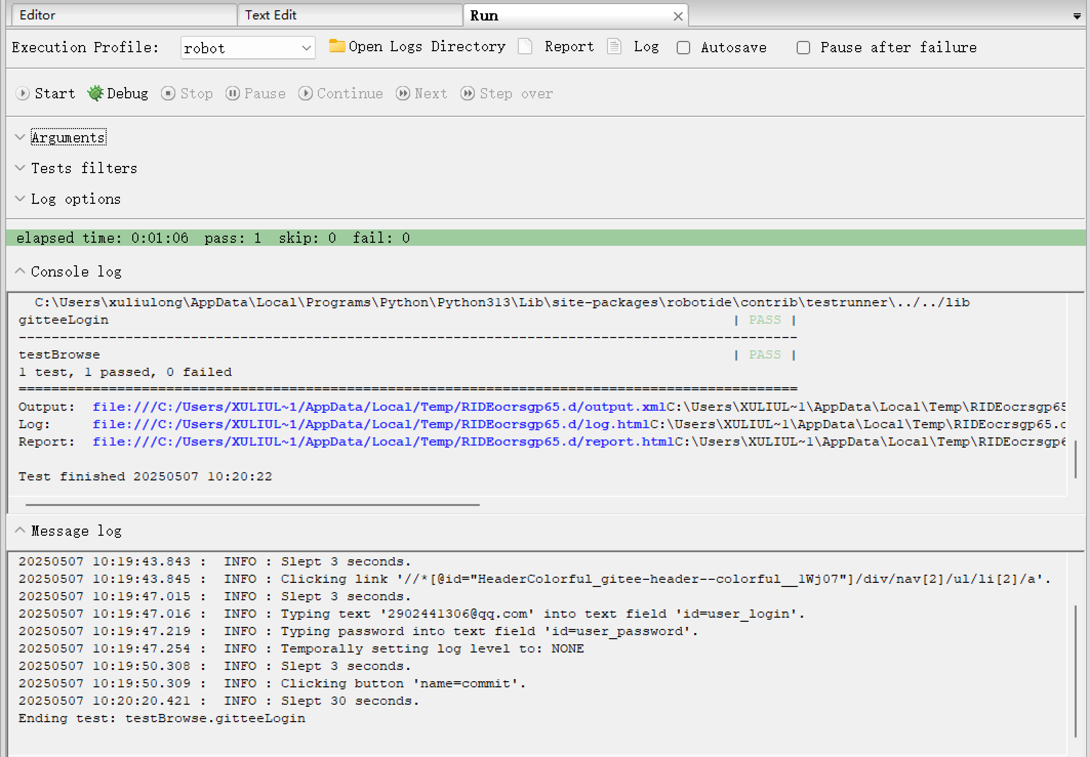 RIDE 实现gitee登录_自动化测试登录脚本ride-CSDN博客