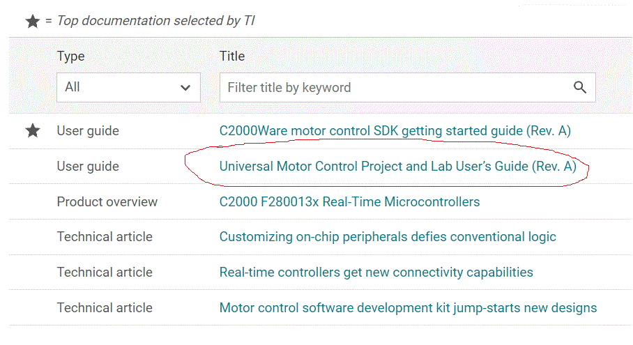 TI公司Motor Control SDK Universal Project and Lab 使用介绍_c2000ware-motorcontrol-sdk-CSDN博客